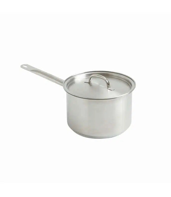 Stainless Deep Sauce Pan With Lid D.12 x H.7,5 cm – Restoware