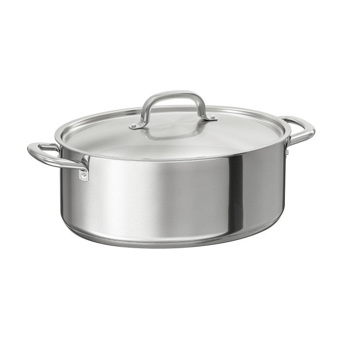 Stainless Casserole Pot D.28 x H.10 cm – Restoware